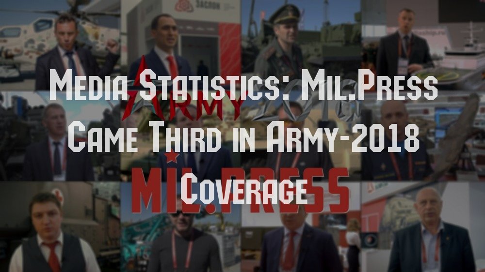 Media Statistics: Mil.Press Came Third in Army-2018 Coverage